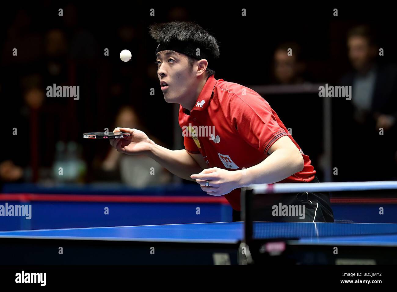 TTBL 8. Spieltag Borussia Duesseldorf - TTC Schwalbe Bergneustadt am 16 ...