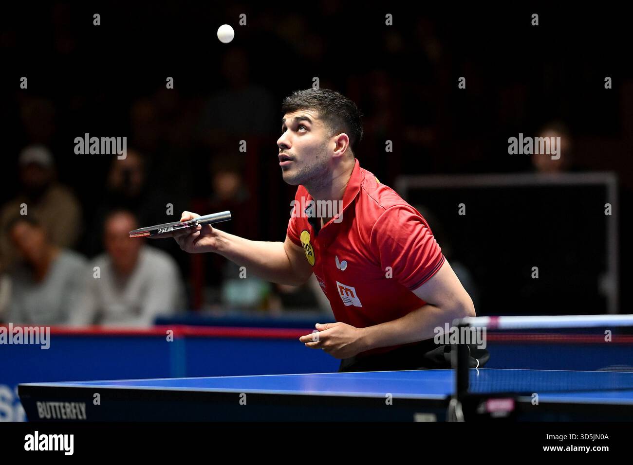 TTBL 8. Spieltag Borussia Duesseldorf - TTC Schwalbe Bergneustadt am 16 ...