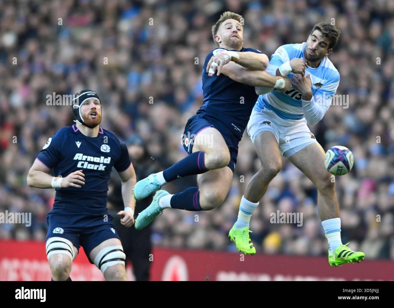 Edinburgh, Scotland, 15th November 2025. Kyle Steyn of Scotland and ...