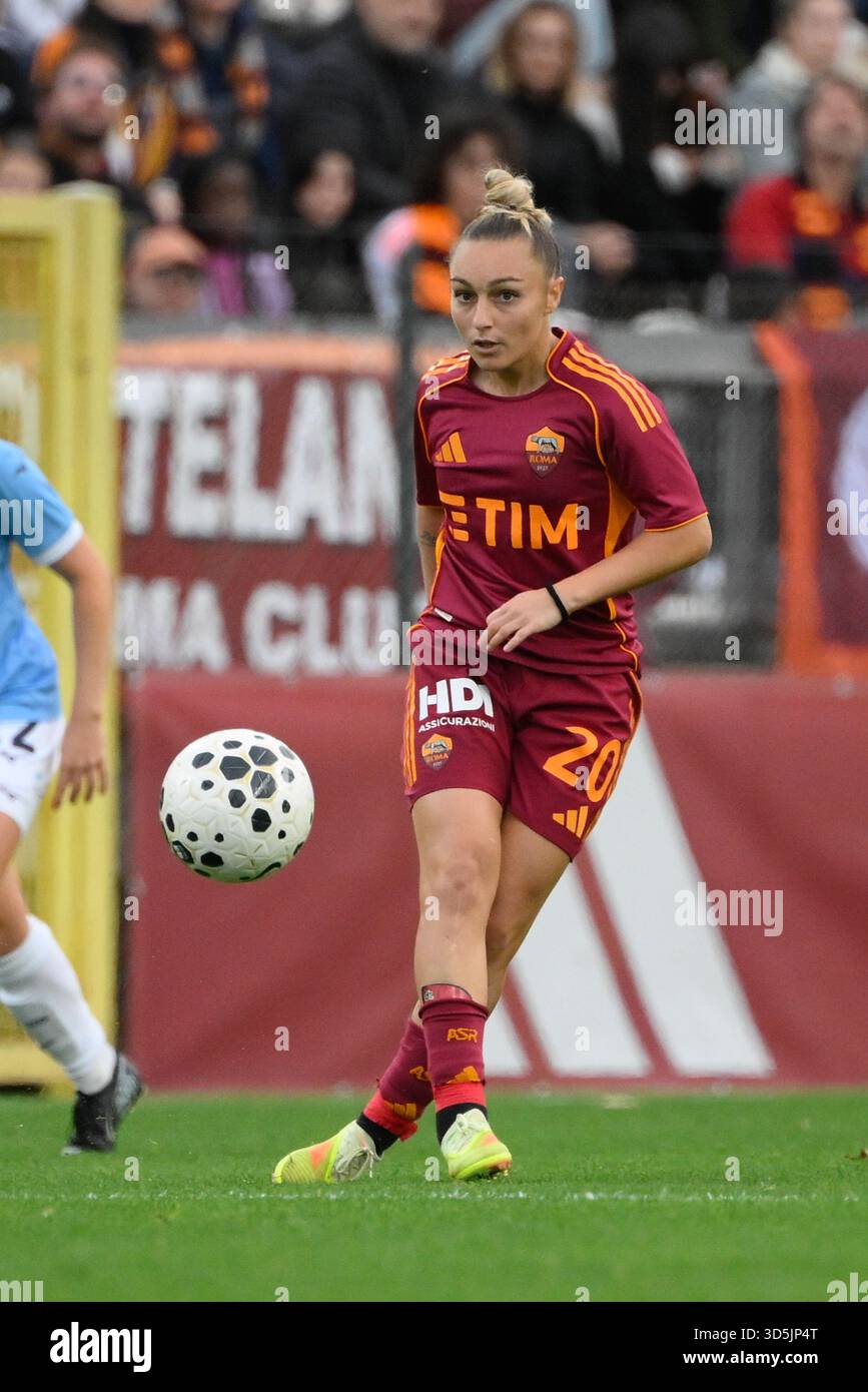 AS Roma's Giada Greggi during the Italian Football Championship League ...