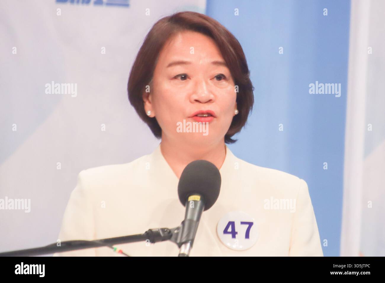 Priscilla Leung Mei-fun, candidate of Election Committee constituency ...