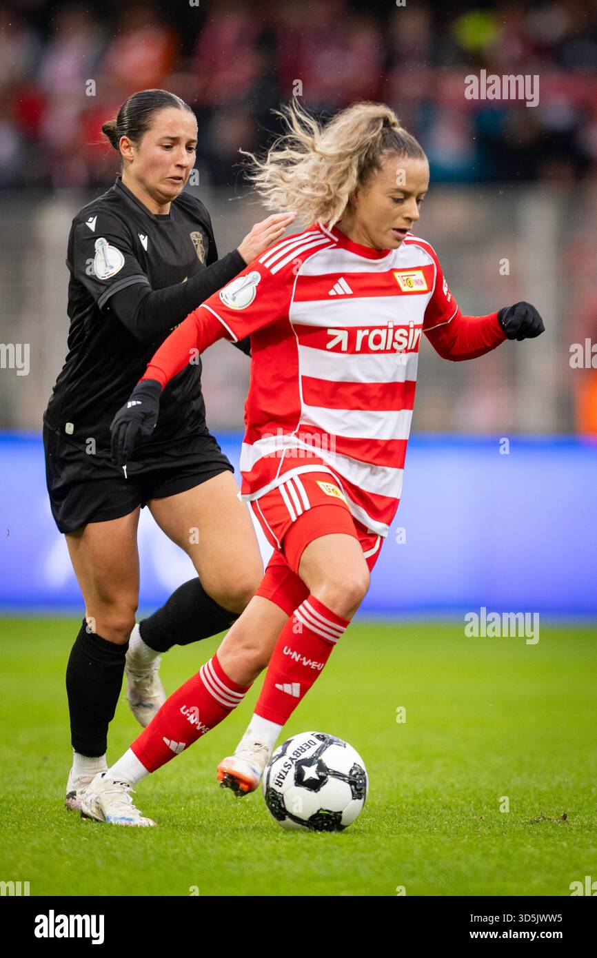 Berlin, Germany. 15th, November 2025. Jenny Hipp (27) of Union Berlin ...