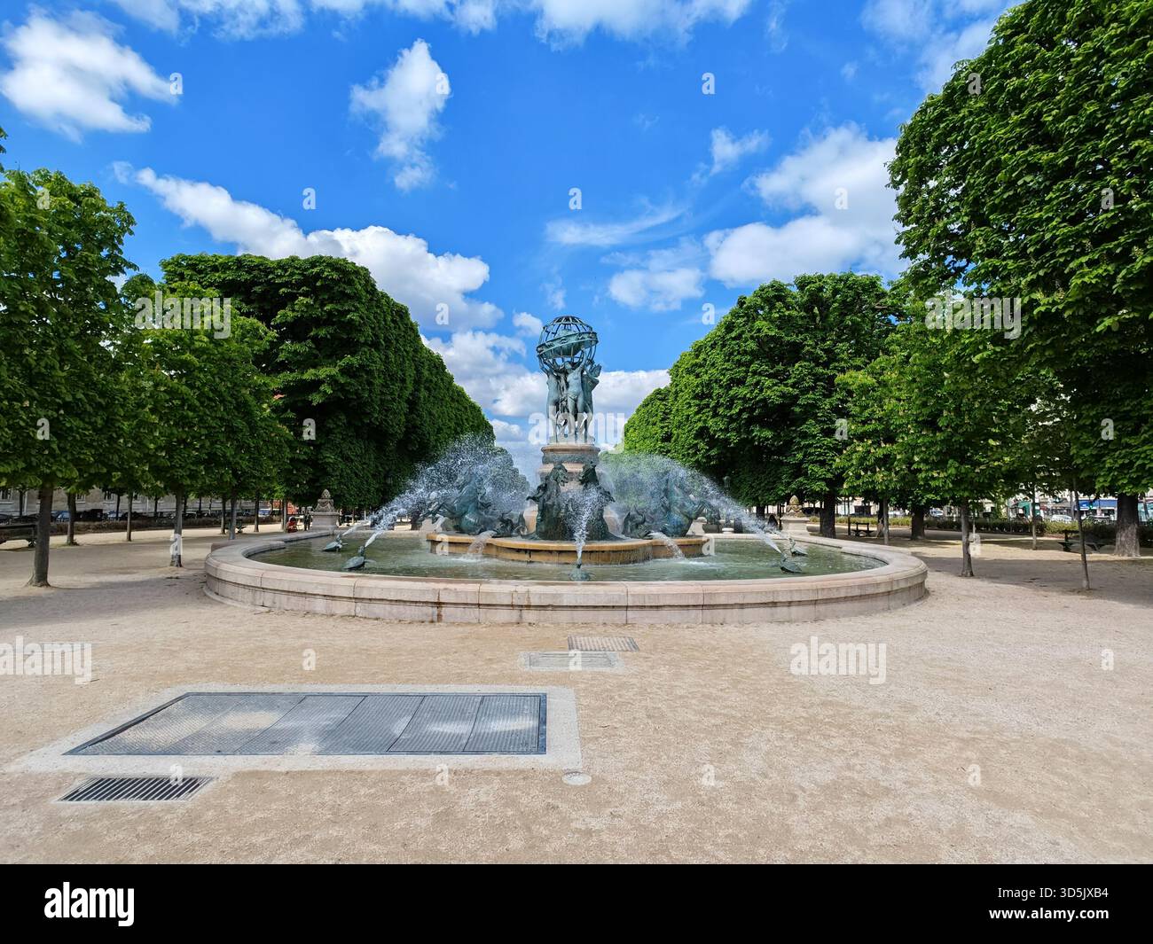 Fontaine des Quatre Parties du Monde Paris France April 2024 Stock ...