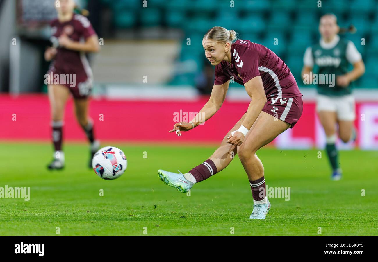 Easter Road Stadium, Edinburgh, Scotland, UK. 16th Nov 2025. Hibernian ...