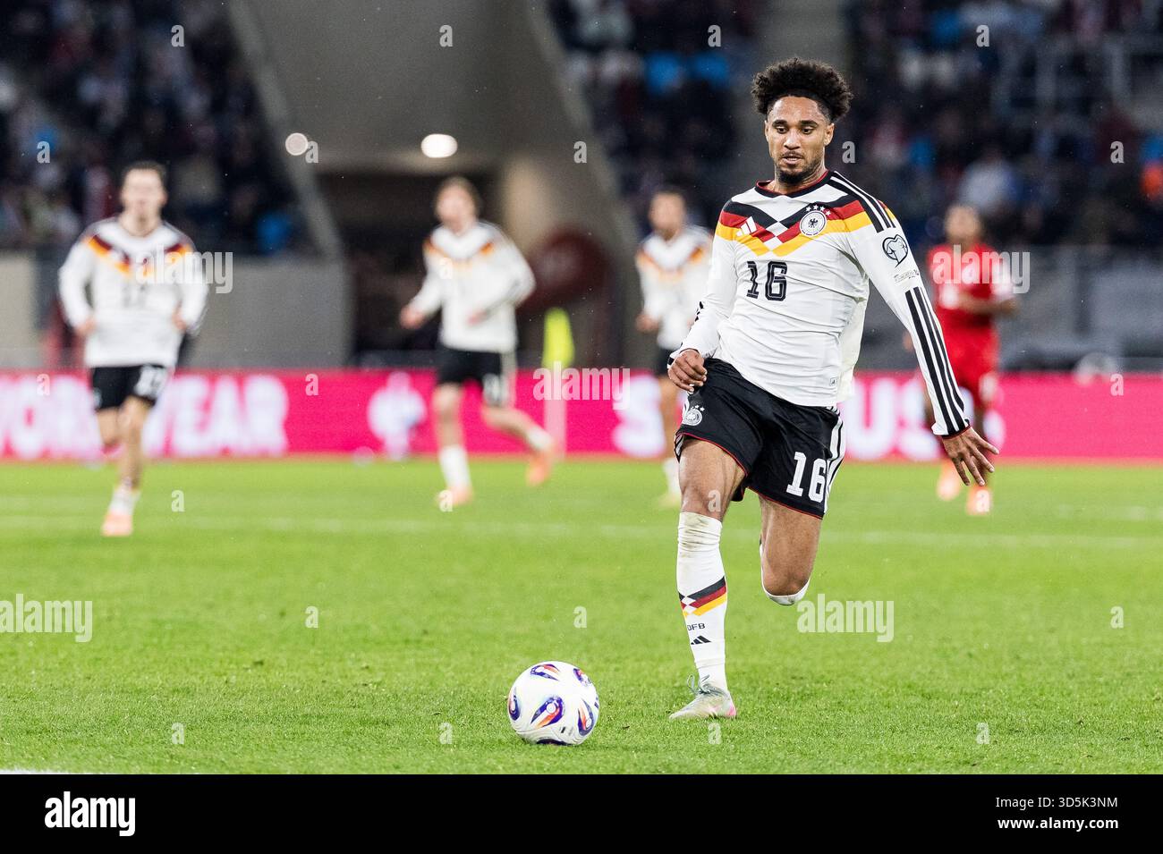 Kevin Schade (Germany, 16) on the ball FIFA World Cup UEFA Qualifiers ...