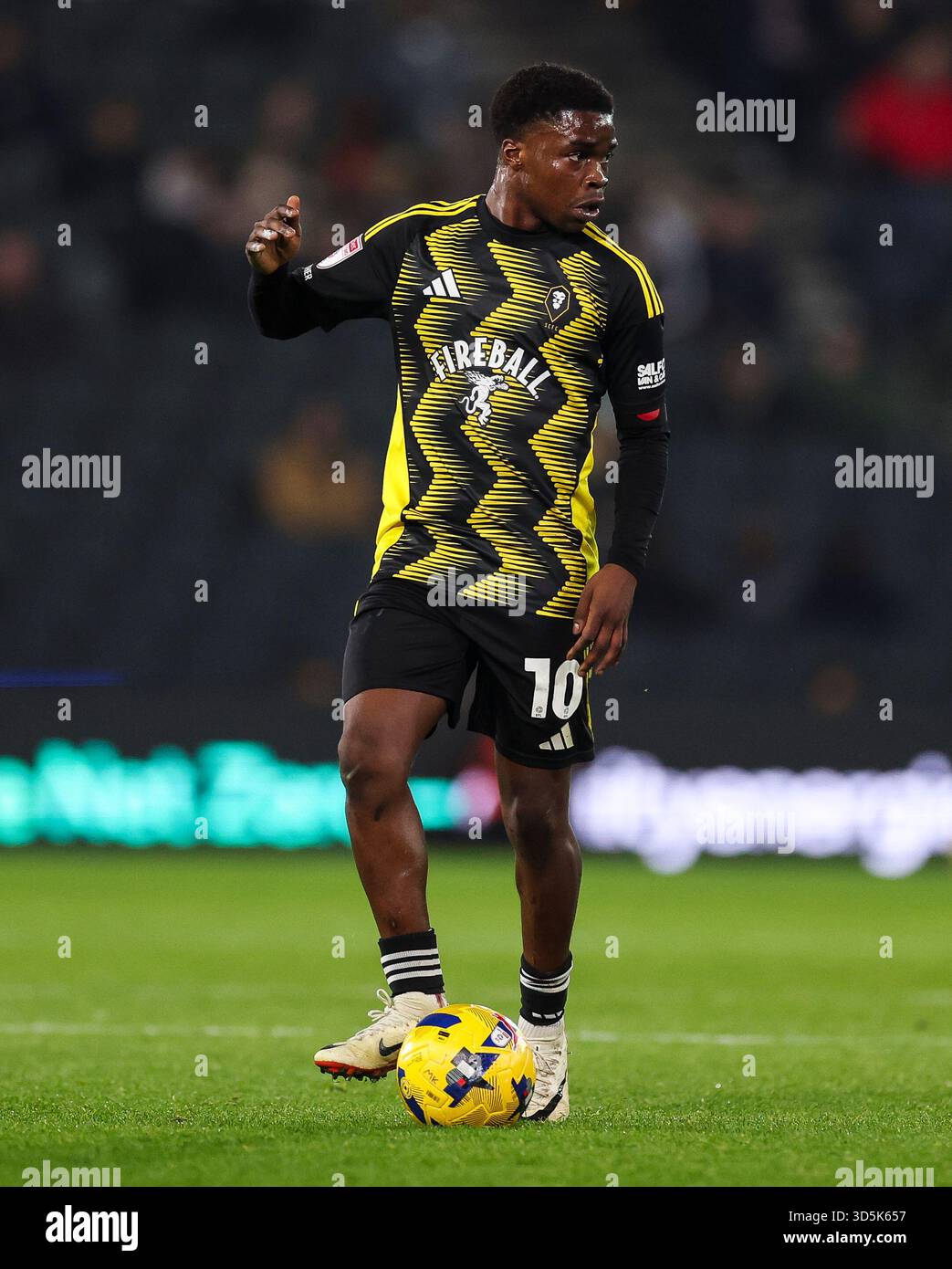 Salford City’s Kelly N'Mai in action during the Sky Bet League Two ...