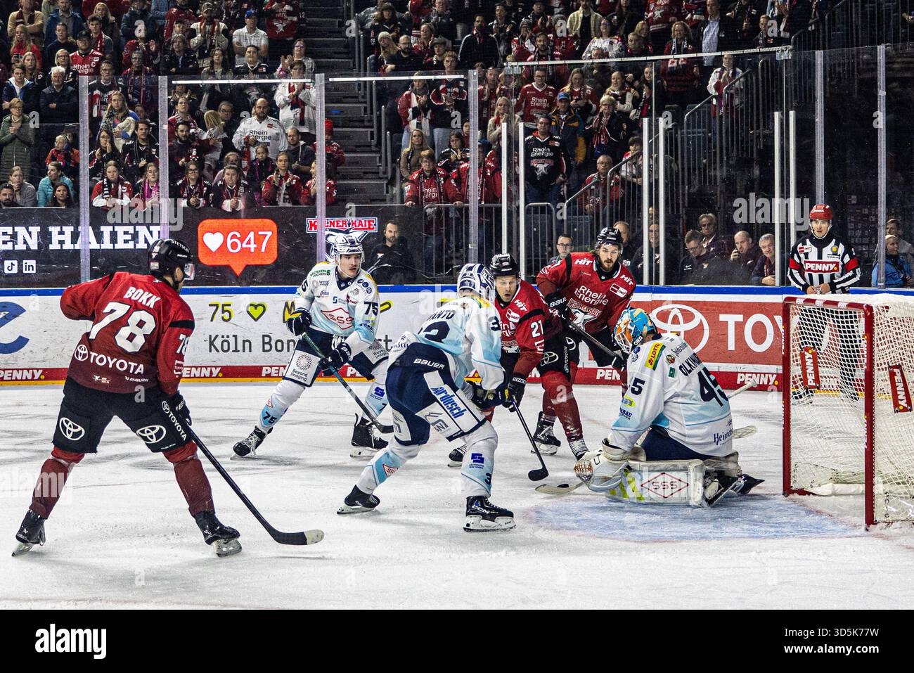 Dominik Bokk (Cologne Sharks, #78), Juhani Tyrvainen (Cologne Sharks ...
