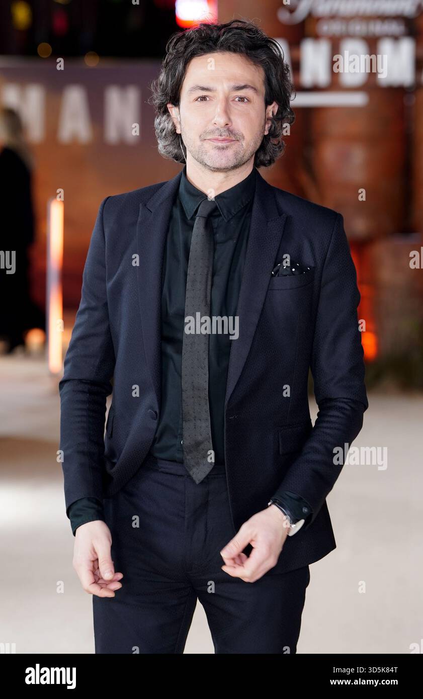Alex Zane attends the Landman season 2 UK premiere at Cineworld ...