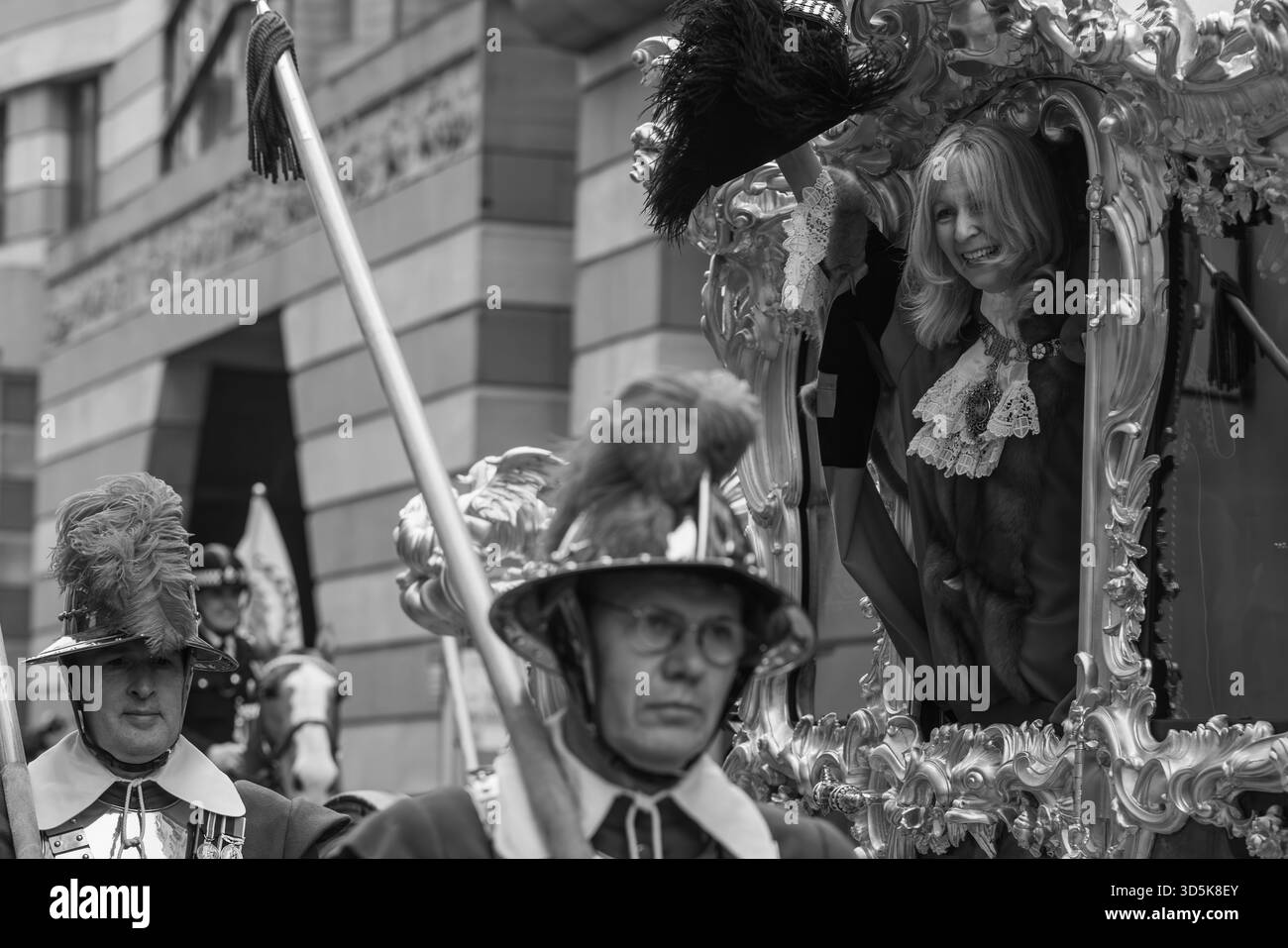 City london mayor show Black and White Stock Photos & Images - Alamy