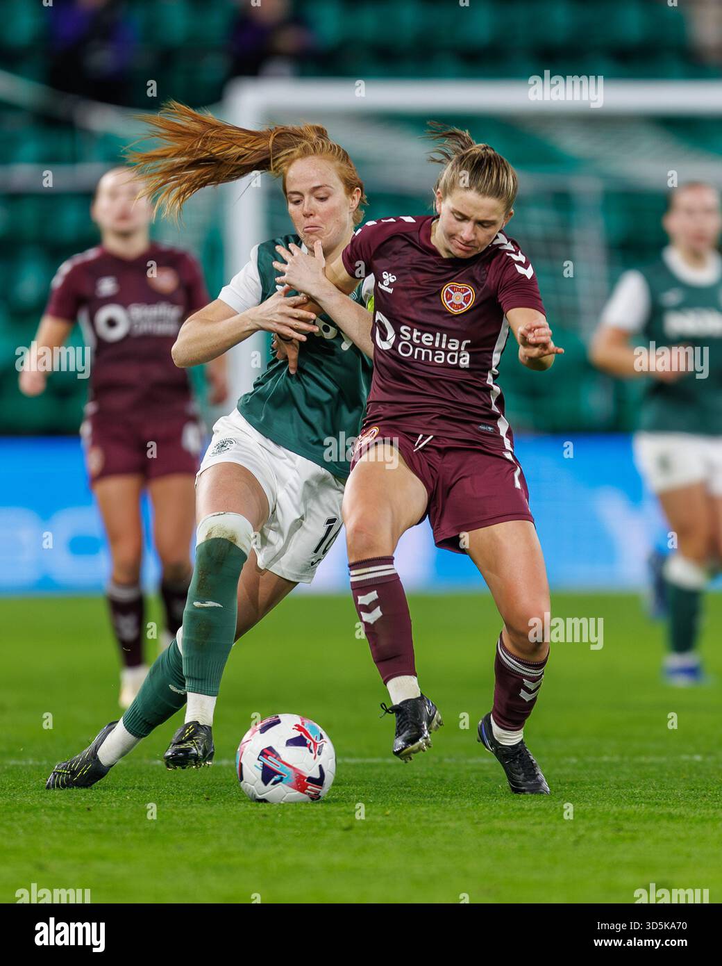 Easter Road Stadium, Edinburgh, Scotland, UK. 16th Nov 2025. Hibernian ...