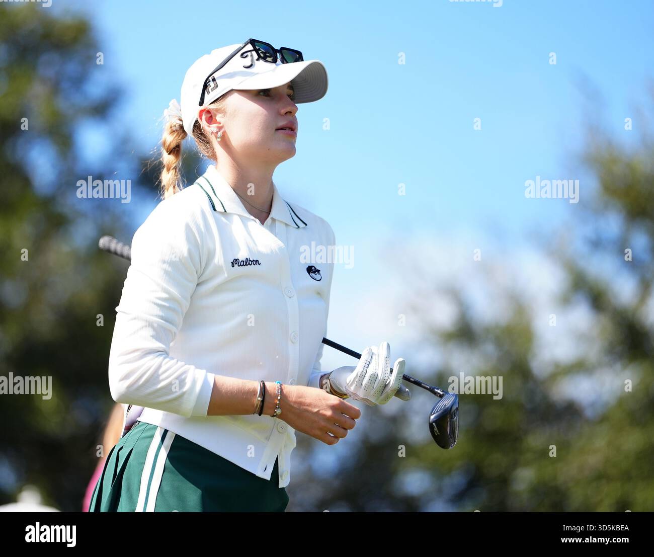 BELLEAIR, FL - NOVEMBER 16: LPGA golfer Nataliya Guseva walks the first ...