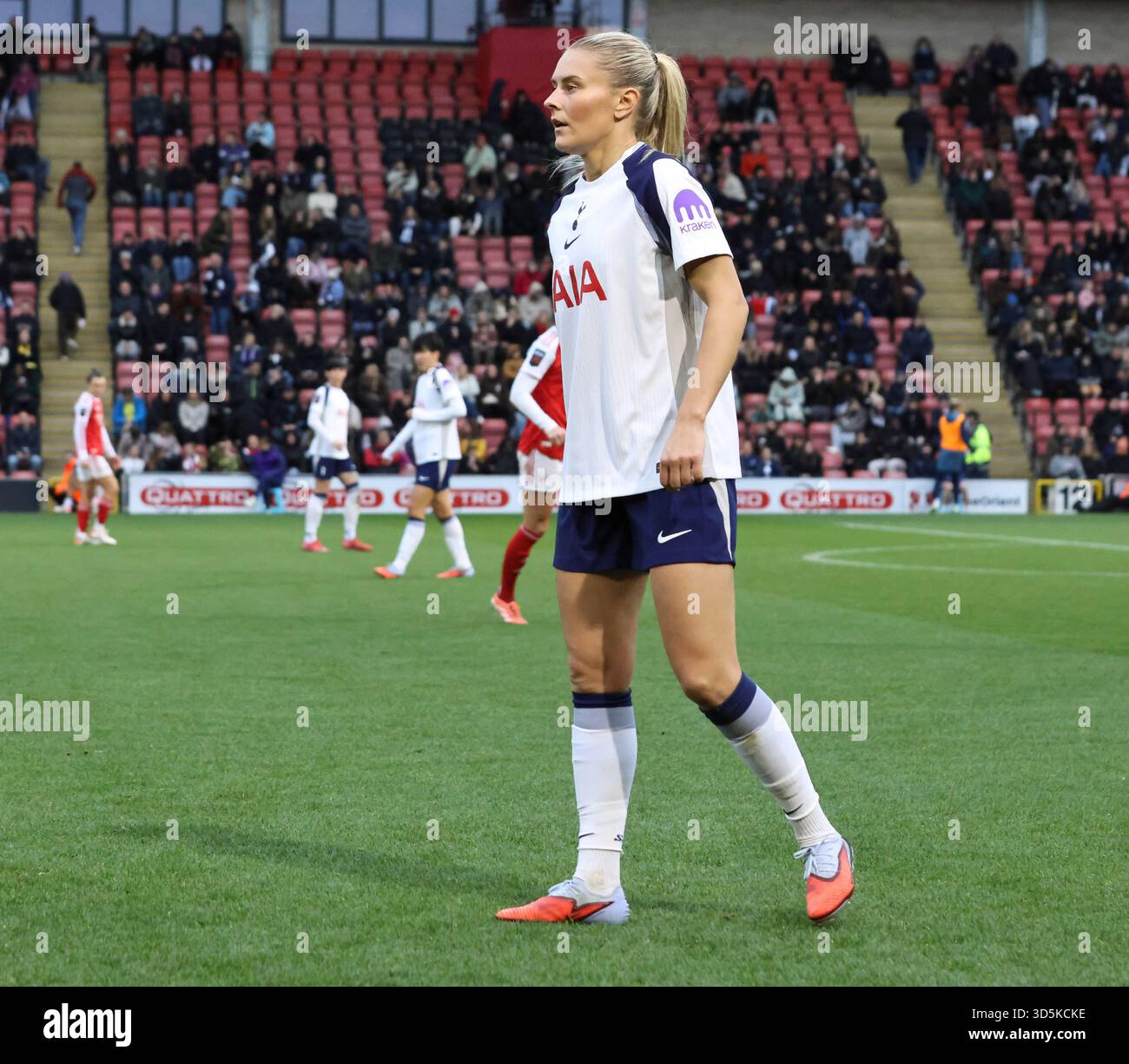 Amanda Nilden (Tottenham 6) during the Women's Super League game ...