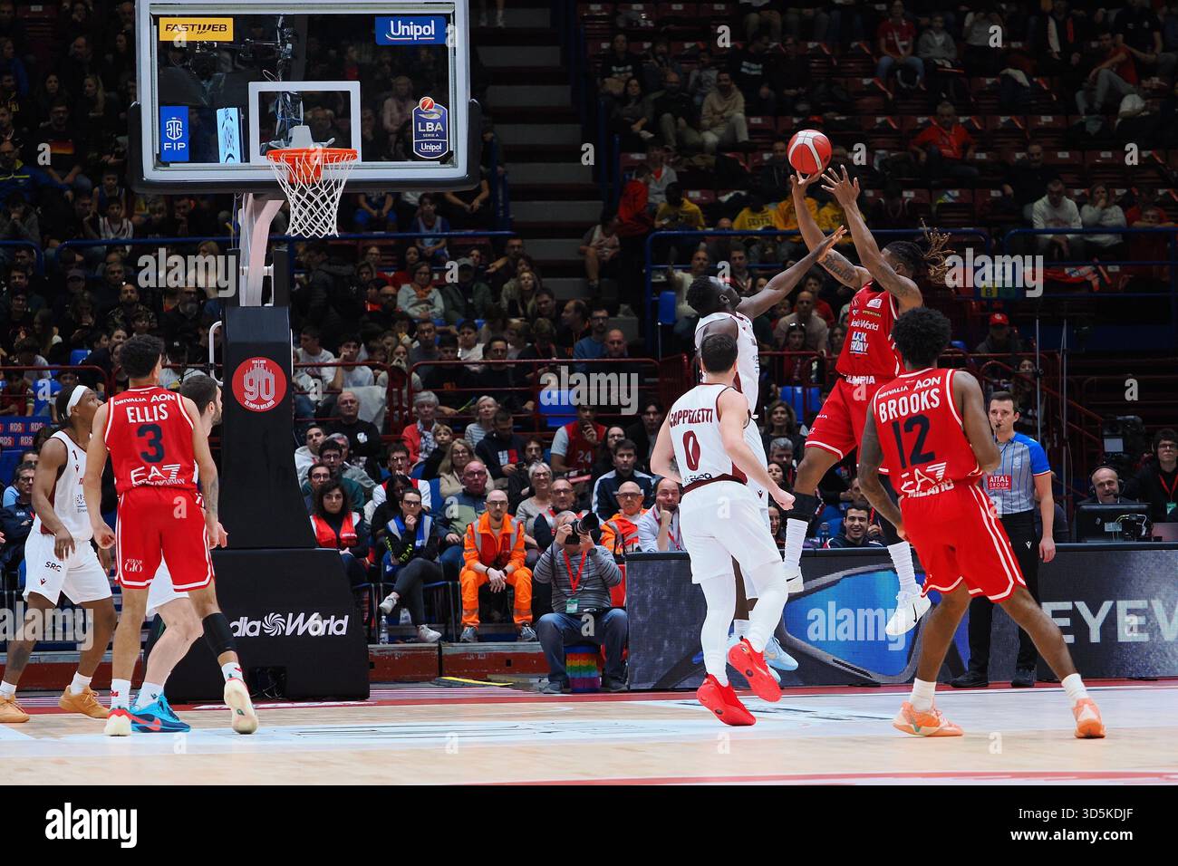 Devin Booker (EA7 Emporio Armani Olimpia Milano) during EA7 Emporio Armani Milano vs Trapani ...