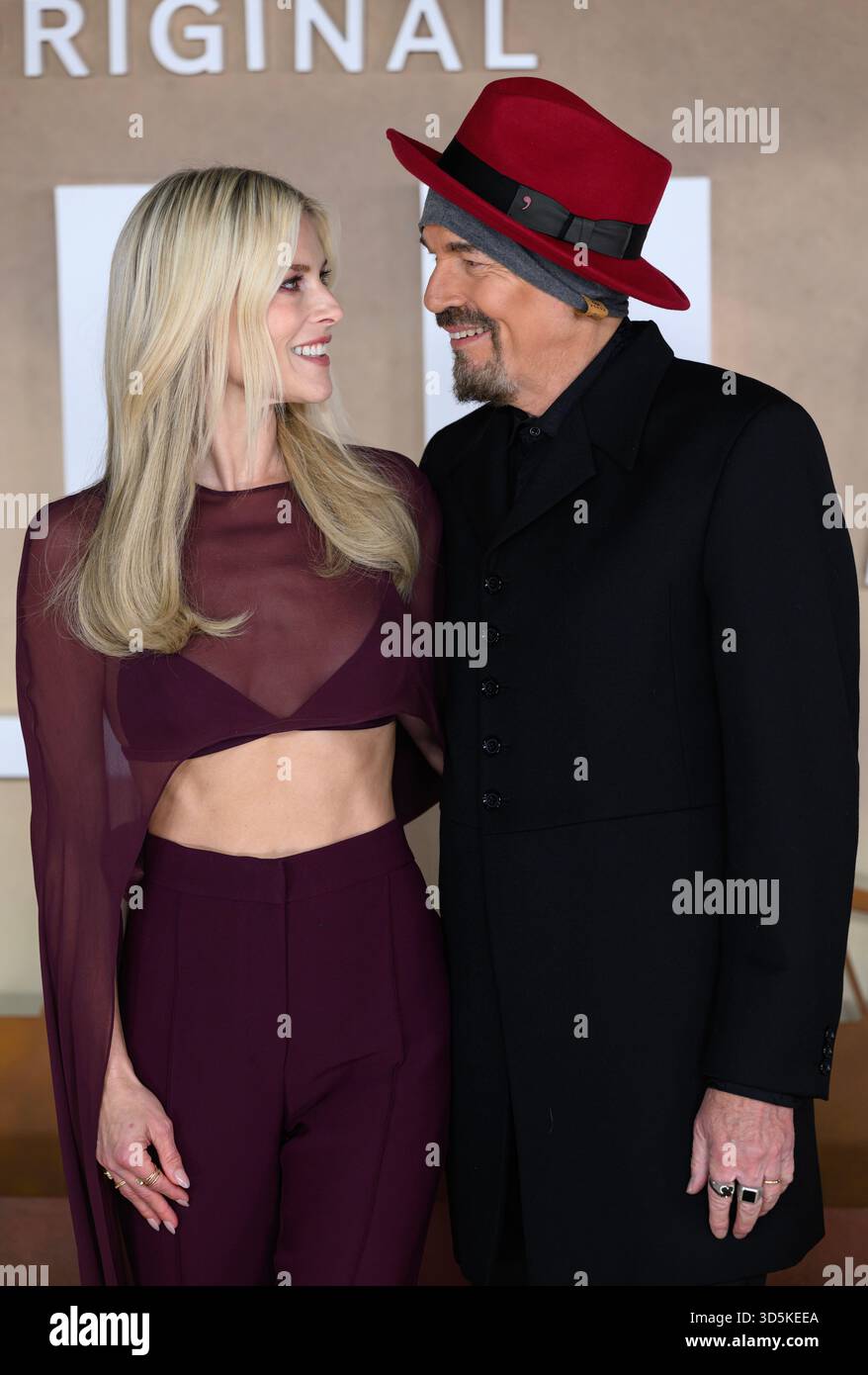 London, UK. November 16th, 2025. Billy Bob Thornton and Ali Larter ...