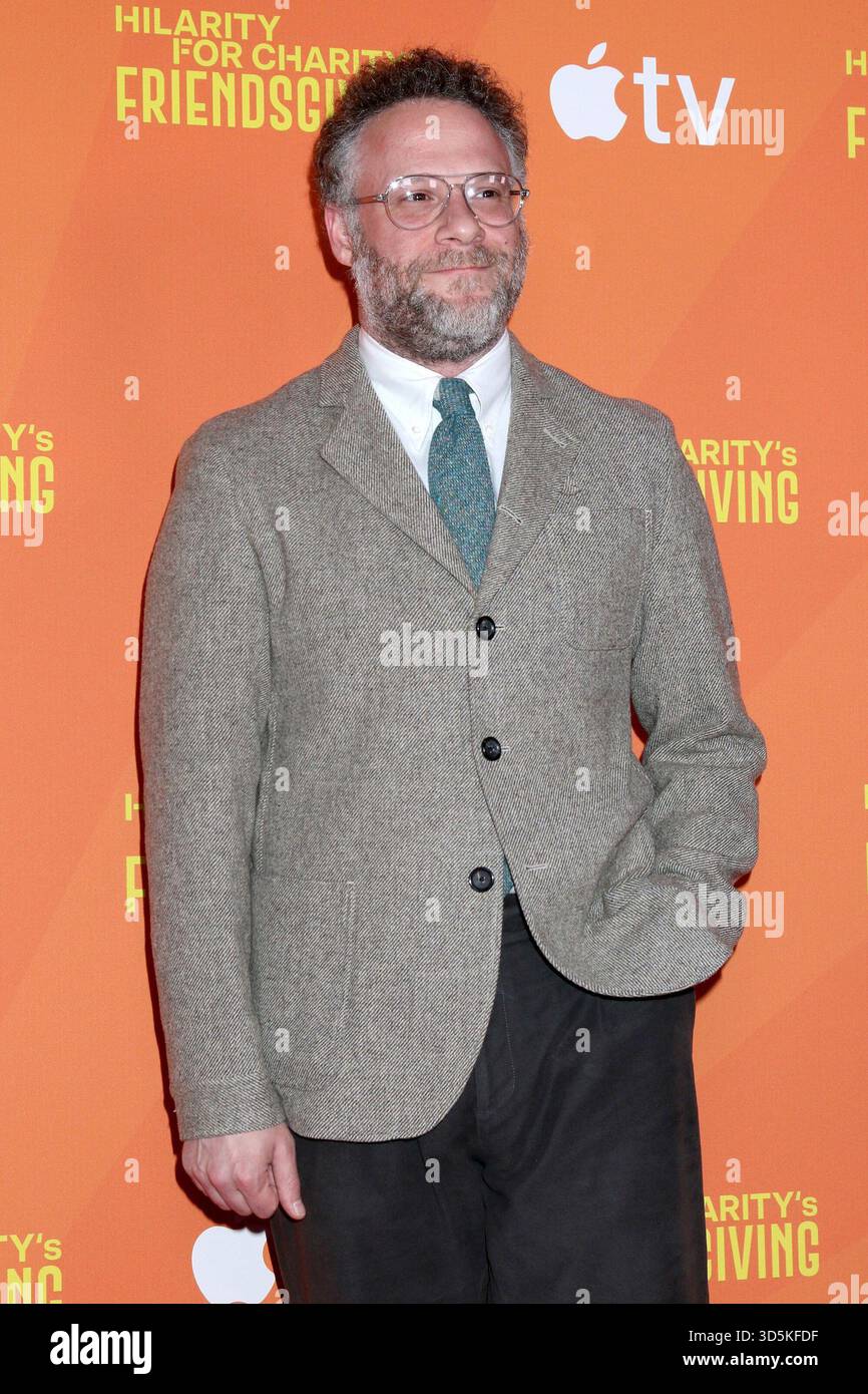 Seth Rogen at arrivals for Hilarity For Charity Friendsgiving Fundraiser, Rolling Greens DTLA ...