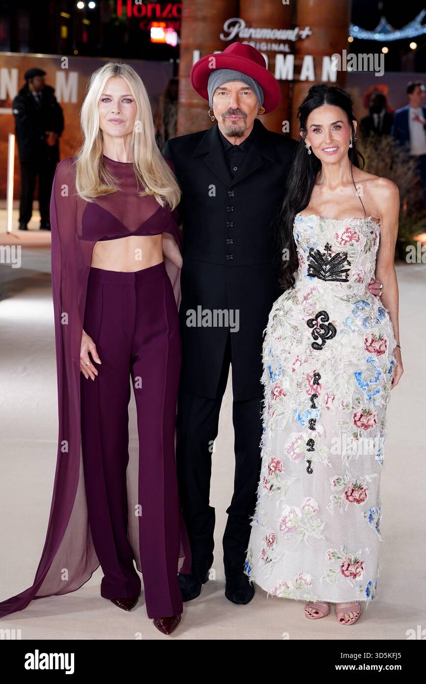 (left to right) Ali Larter, Billy Bob Thornton and Demi Moore attend ...