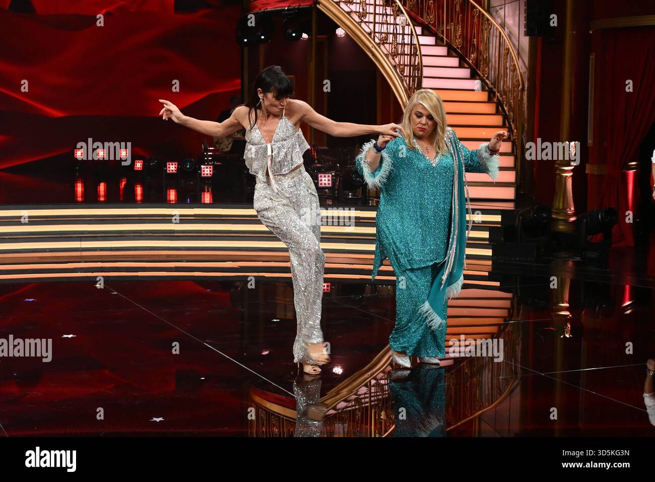 Rome: Rai Foro Italico Auditorium. Dancing with the Stars broadcast. Episode eight. In the photo ...