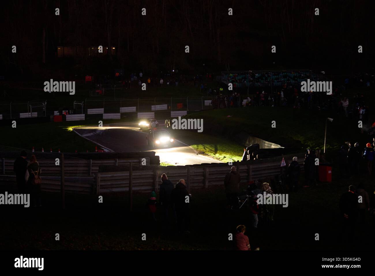 Final Stage at Night of the North Humberside Motor Club - Cadwell ...