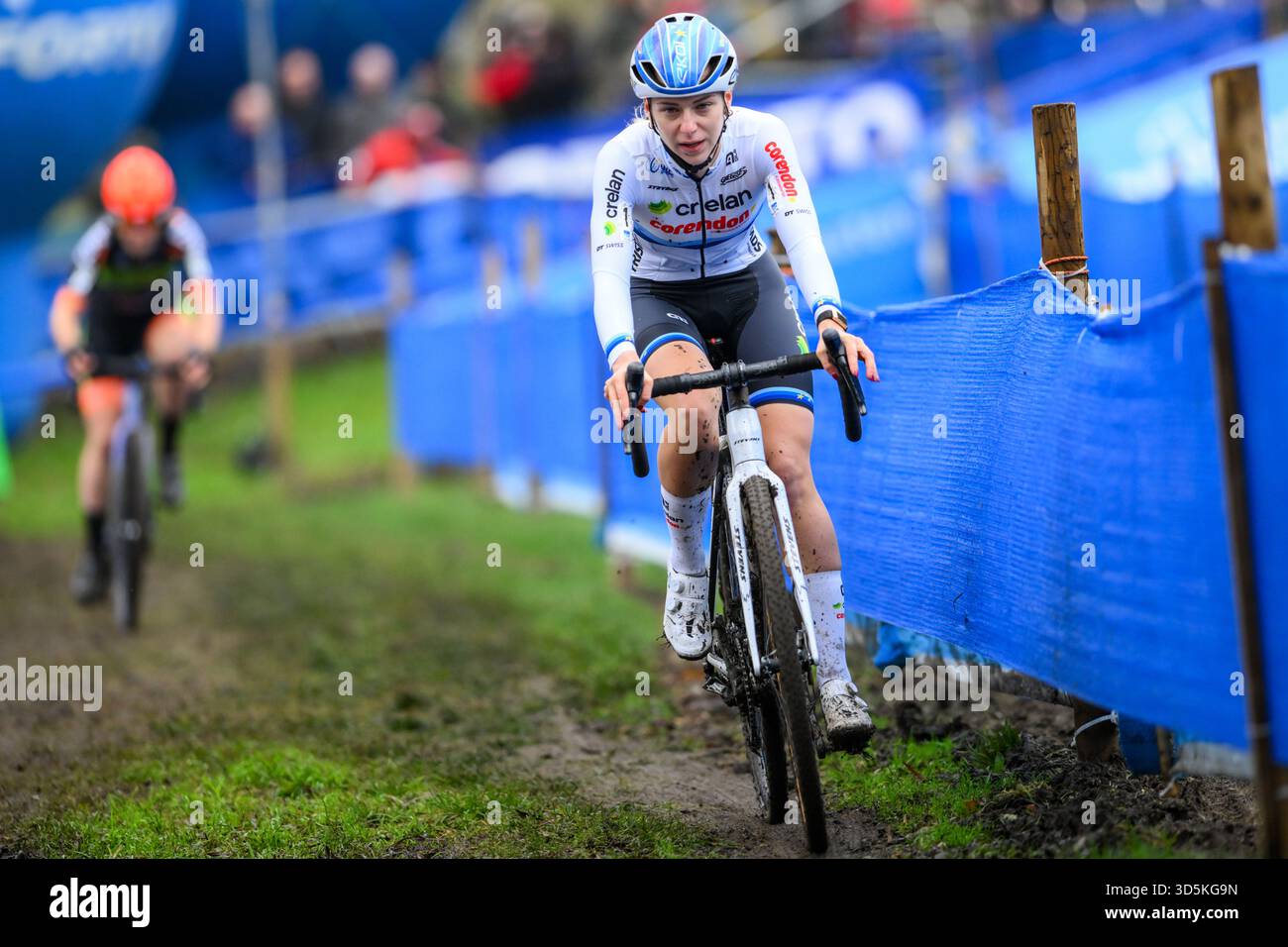 Dutch Inge van der Heijden pictured in action during the women elite ...
