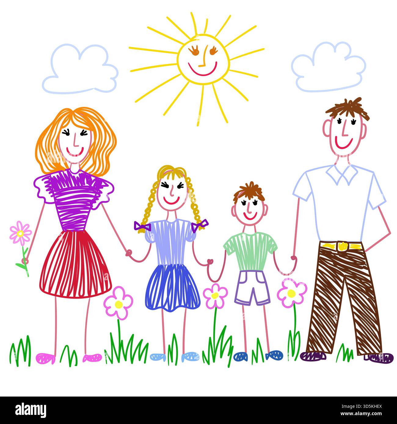 Hand a stick Stock Vector Images - Alamy