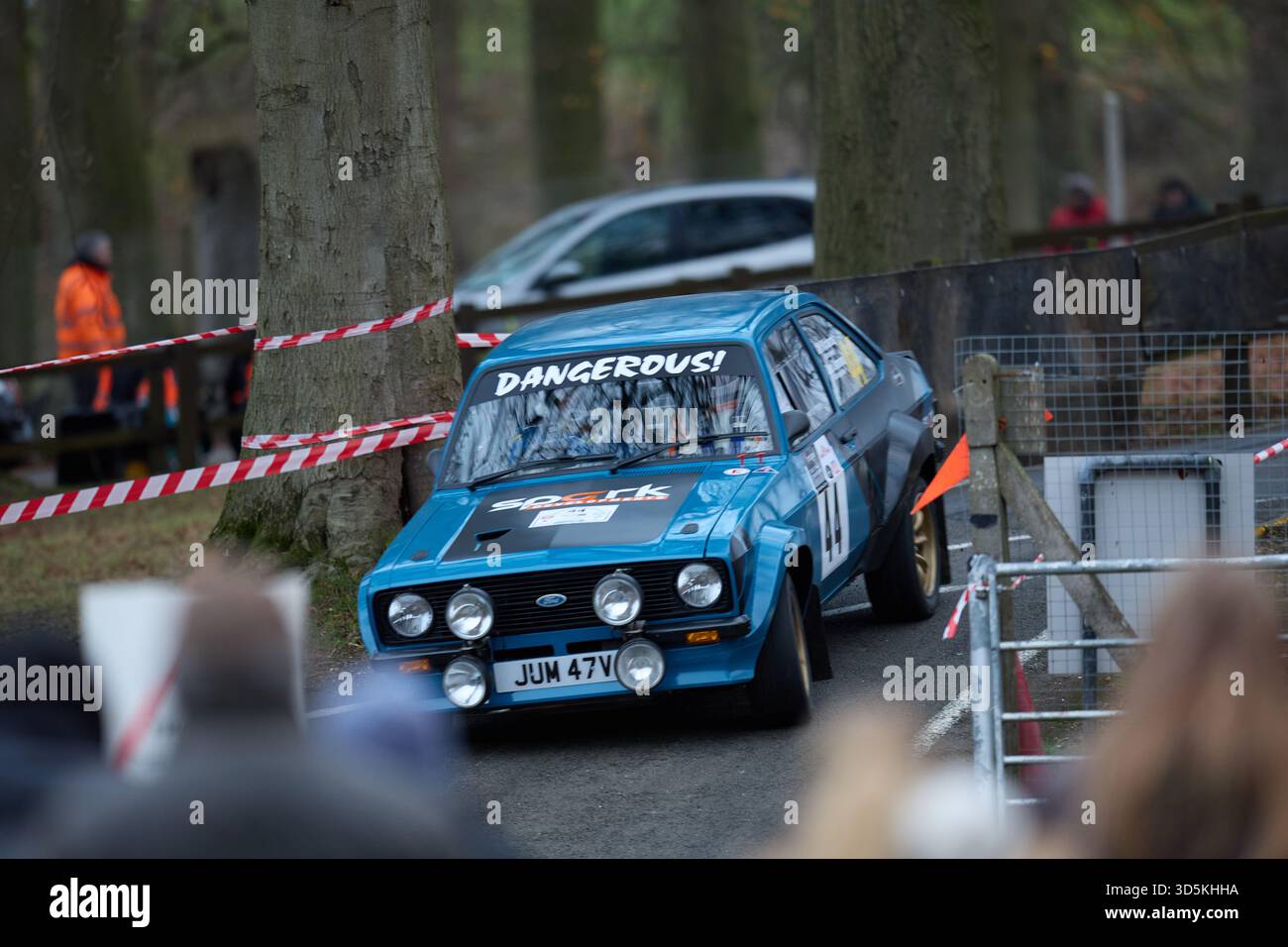 Driver Cliff Richards (Dukeries MC) and co-driver Dave Simmons ...