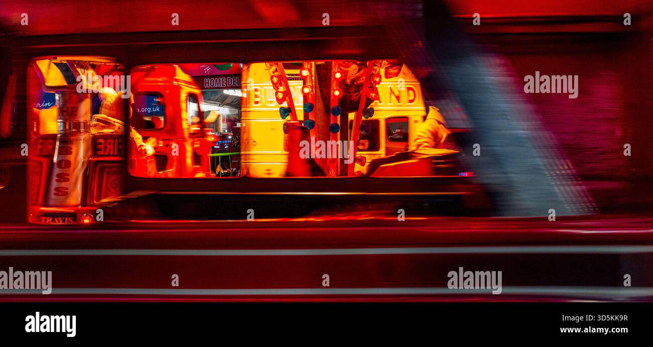 UK: Christmas Street Market and Fun Fair in Lanark, Scotland on 15th ...