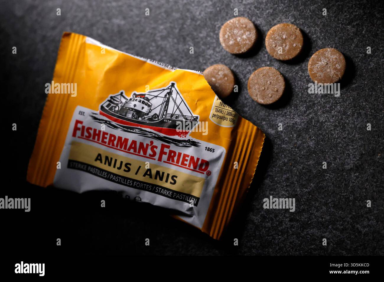 Die Sorte Fishermans Friend Fishermans Friend Anijs / Anis aus Belgien ...
