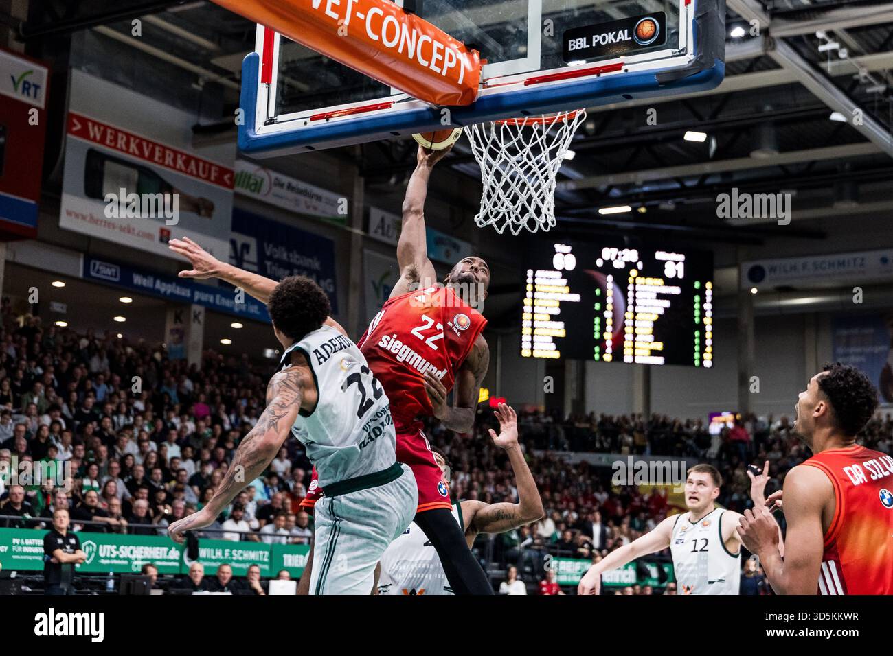 Nolan Adekunle (Vet-Concept Gladiators Trier, 22), Isiaha Mike (FC FC ...