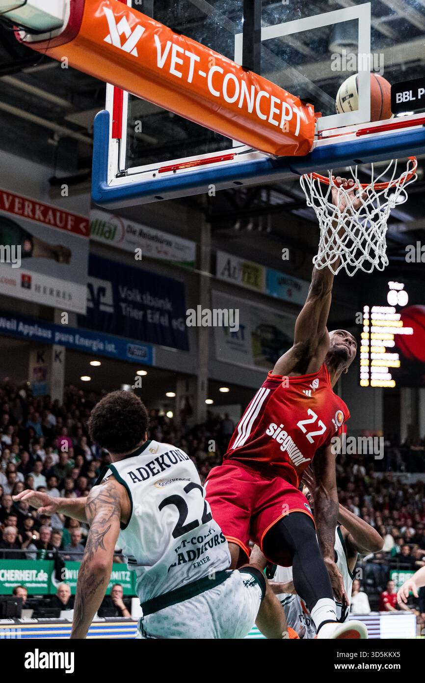 Nolan Adekunle (Vet-Concept Gladiators Trier, 22), Isiaha Mike (FC FC ...