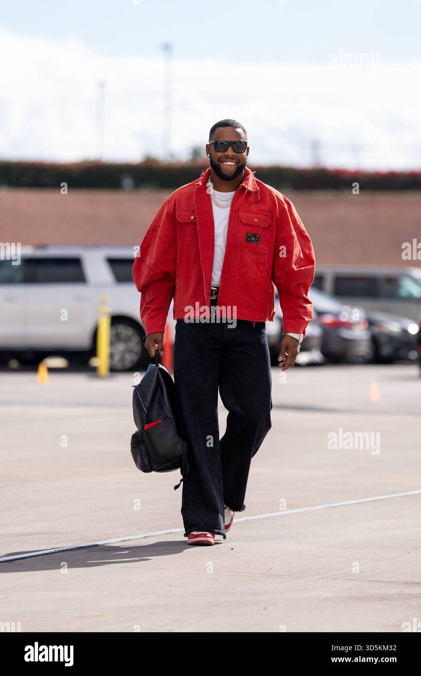 Arizona Cardinals safety Budda Baker arrives to State Farm Stadium ...