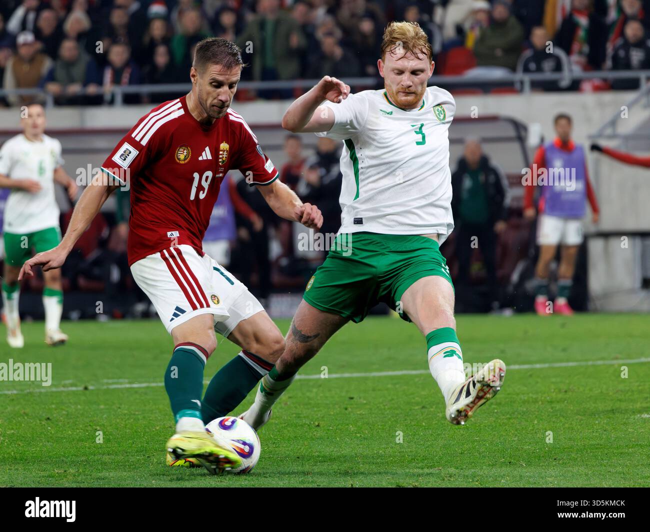 Budapest, Hungary. 16th November, 2025. Liam Scales of Republic of ...