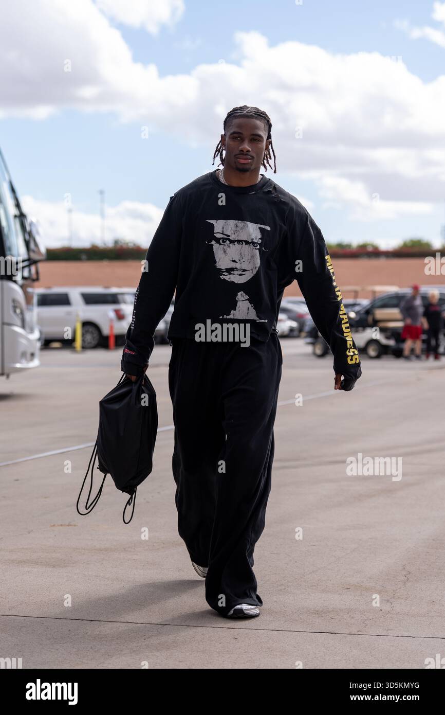 Arizona Cardinals cornerback Kei'Trel Clark arrives to State Farm ...