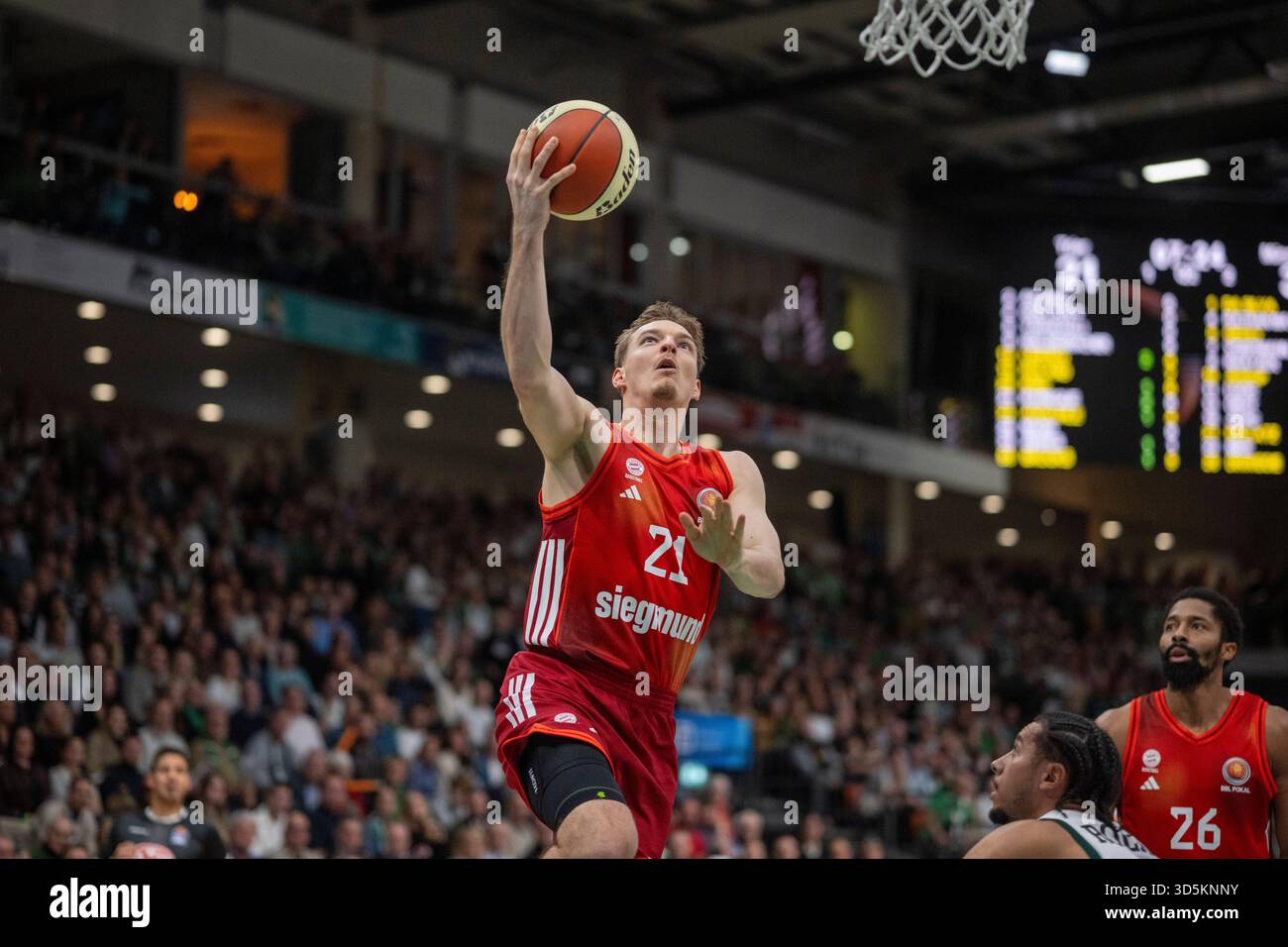 16 November 2025, Rhineland-Palatinate, Trier: Basketball: BBL Cup ...