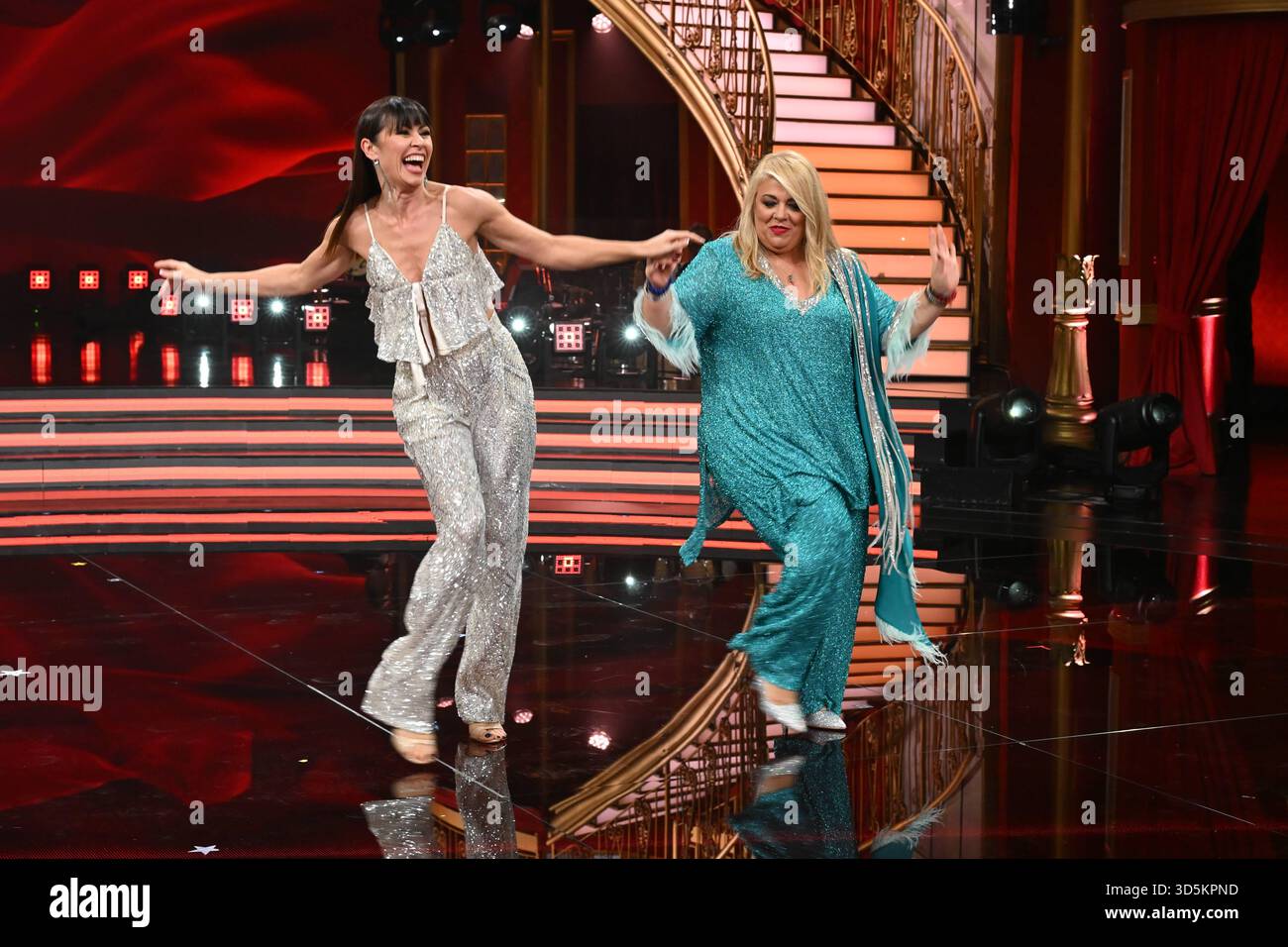 Rome: Rai Foro Italico Auditorium. Dancing with the Stars broadcast. Episode eight. In the photo ...