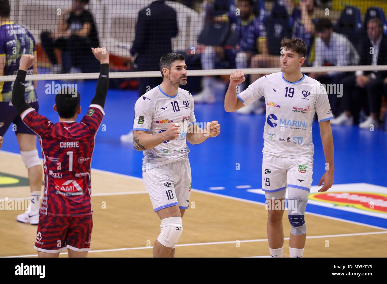 Filippo Lanza (Cisterna Volley) and Tommaso Guzzo (Cisterna Volley ...