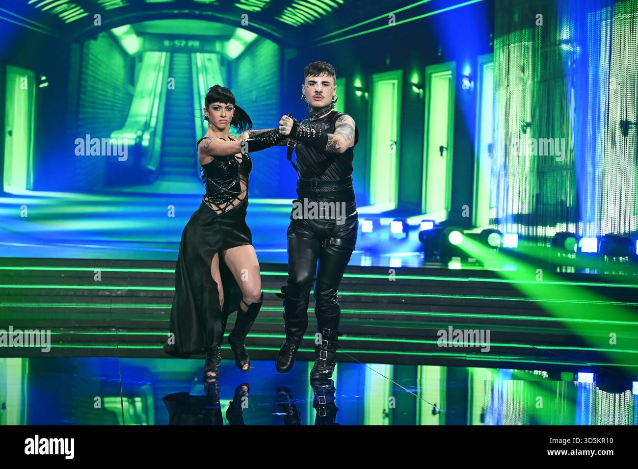 Rome: Rai Foro Italico Auditorium. Dancing with the Stars broadcast ...