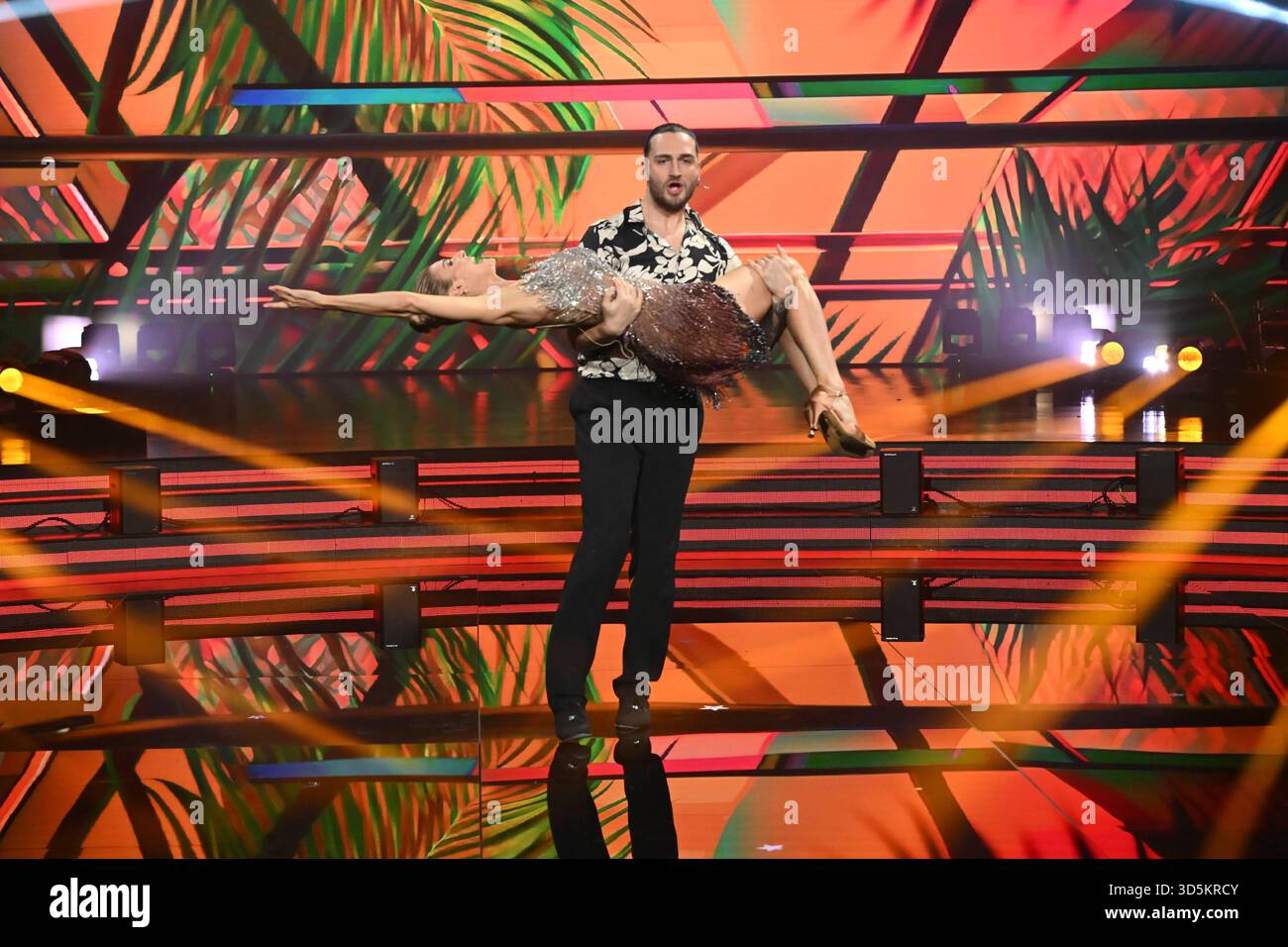 Rome: Rai Foro Italico Auditorium. Dancing with the Stars broadcast ...