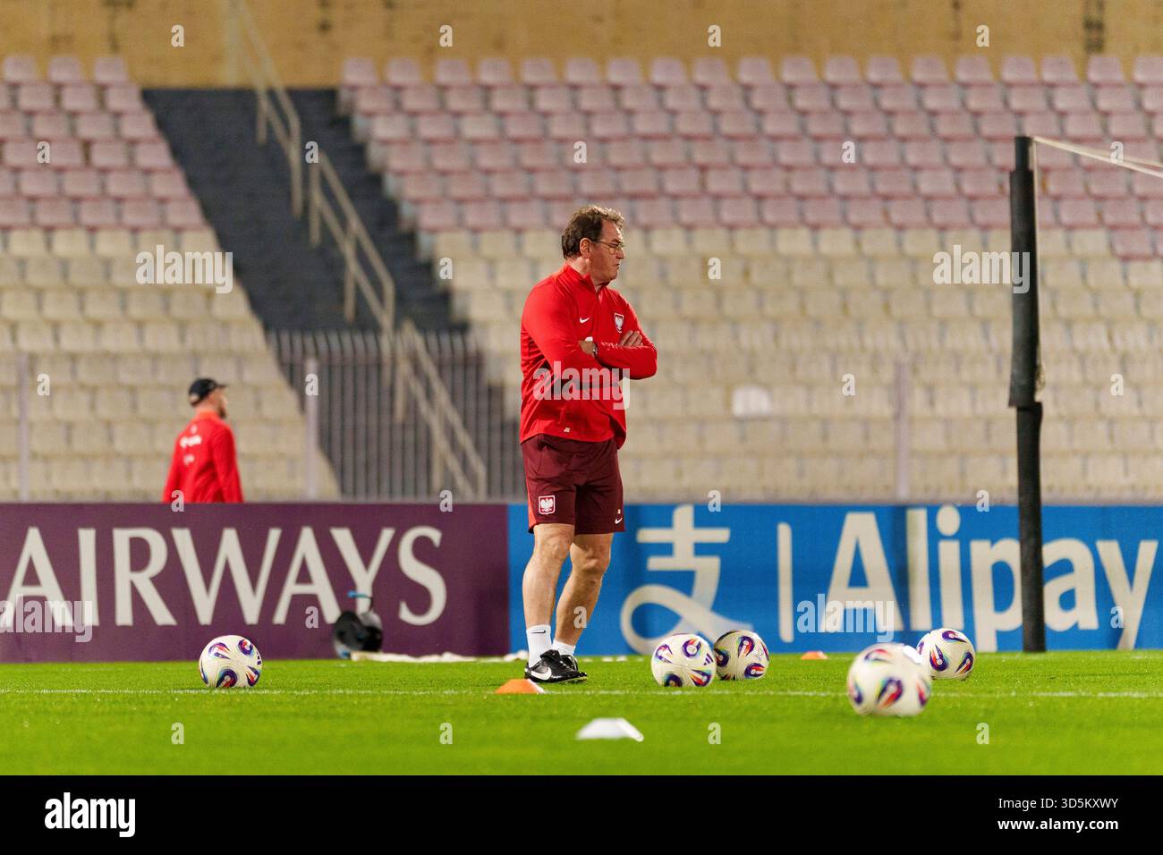 Valletta, Malta - November 16: Poland Head Coach Jan Urban during the ...