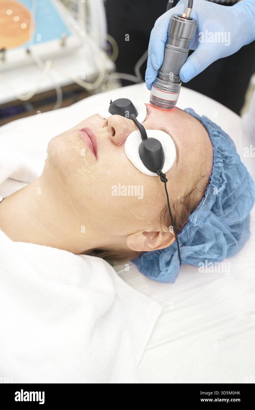 Esthetic procedure rejuvenation treatment hi-res stock photography and ...