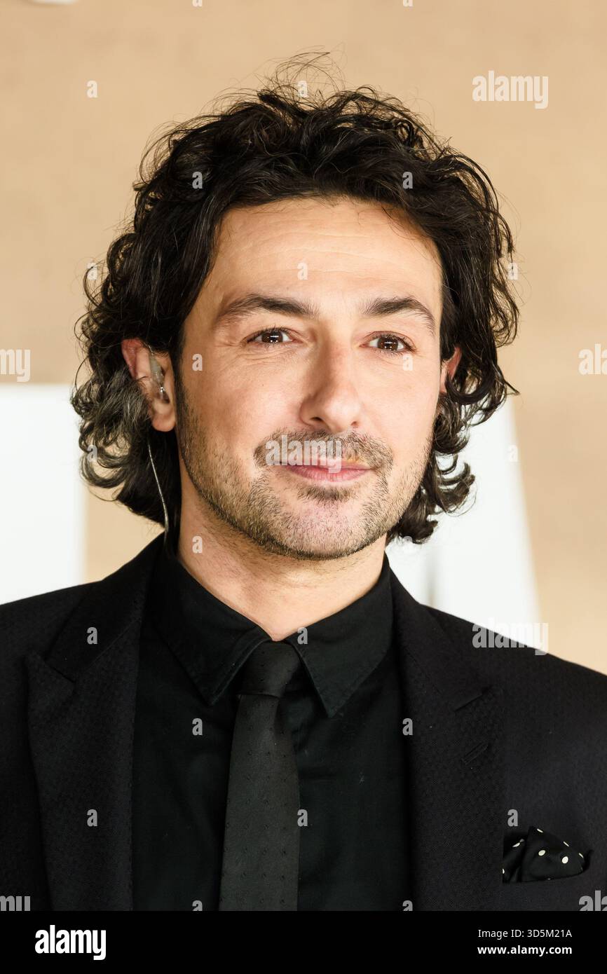 London, UK. 16 November 2025. Alex Zane seen at the Landman Season Two ...