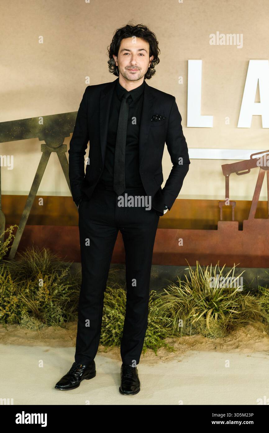 London, UK. 16 November 2025. Alex Zane seen at the Landman Season Two ...