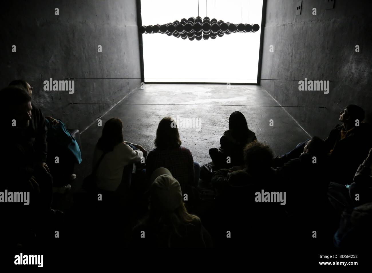 November 15, 2025, Berlin, Germany: People visit the art installation, Dark Matter: KOLLEKTION ...