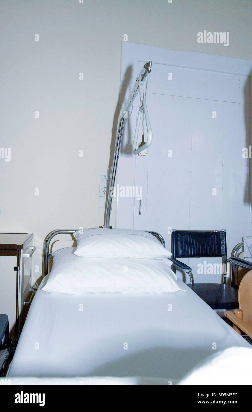 Hospital bed and bed occupancy in health care and medical system ...