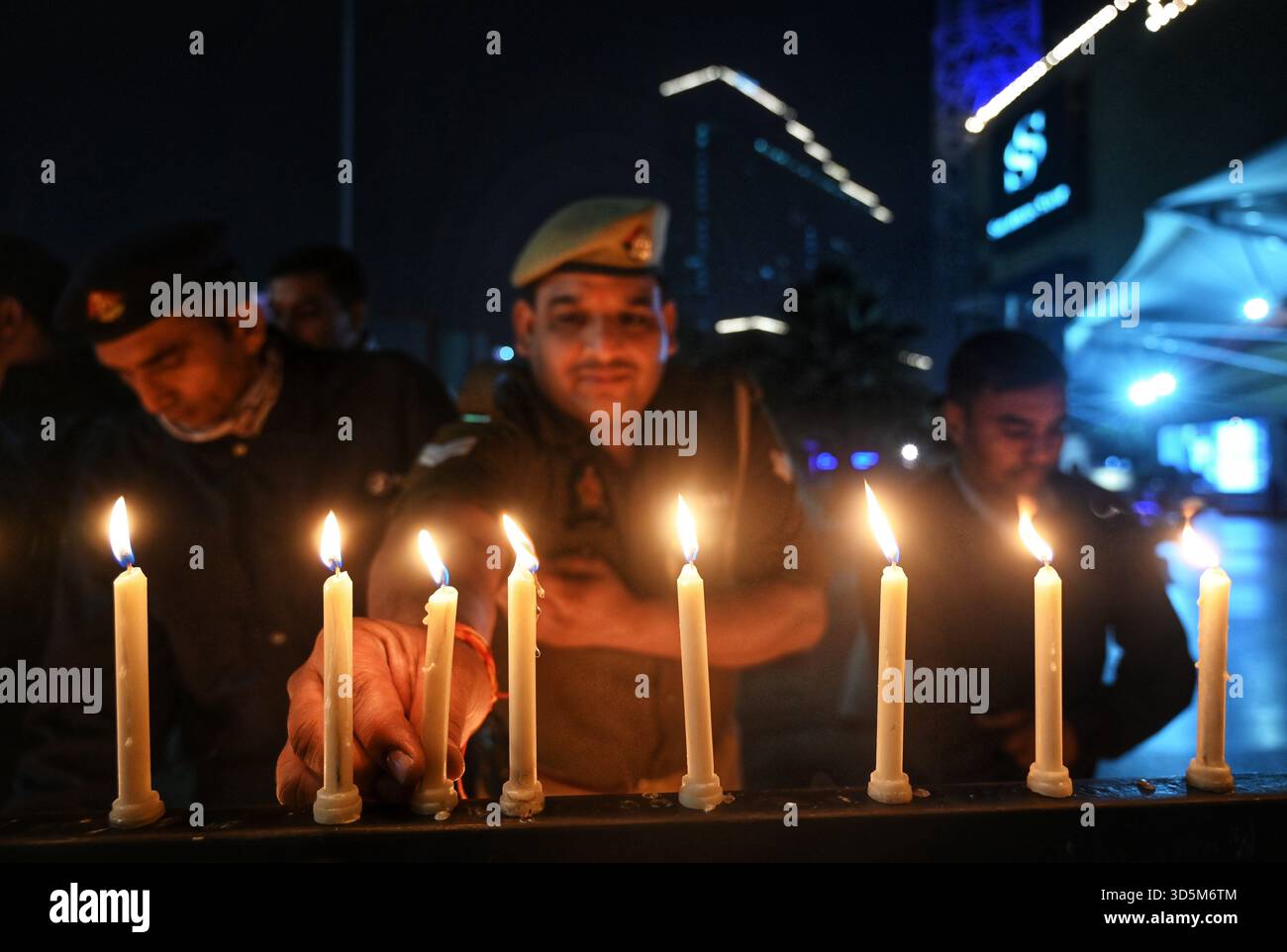 NOIDA, INDIA - NOVEMBER 16: Gautam Buddh Nagar traffic police and ...