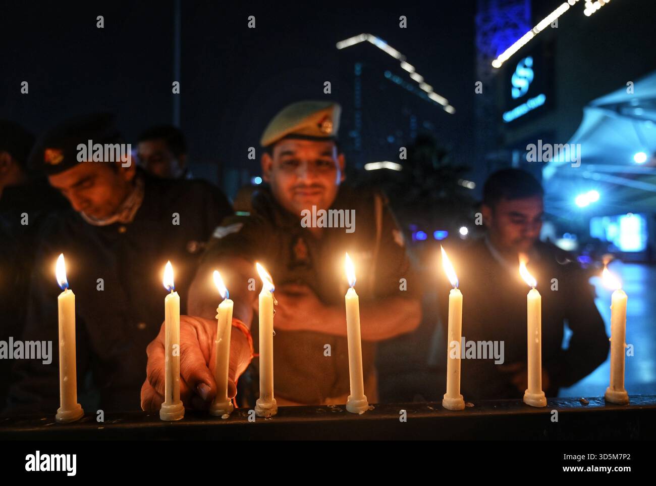 NOIDA, INDIA - NOVEMBER 16: Gautam Buddh Nagar traffic police and ...