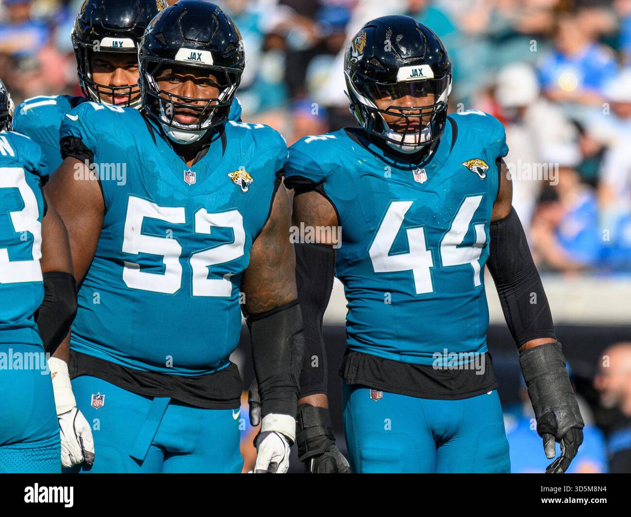 November 16, 2025: Jacksonville Jaguars defensive tackle DaVon Hamilton ...