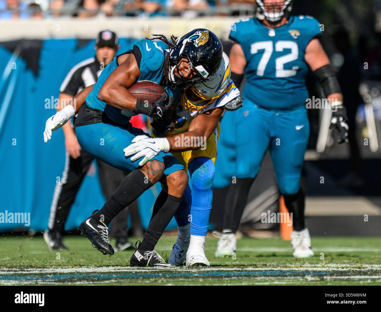 November 16, 2025: Jacksonville Jaguars wide receiver Tim Patrick (17 ...
