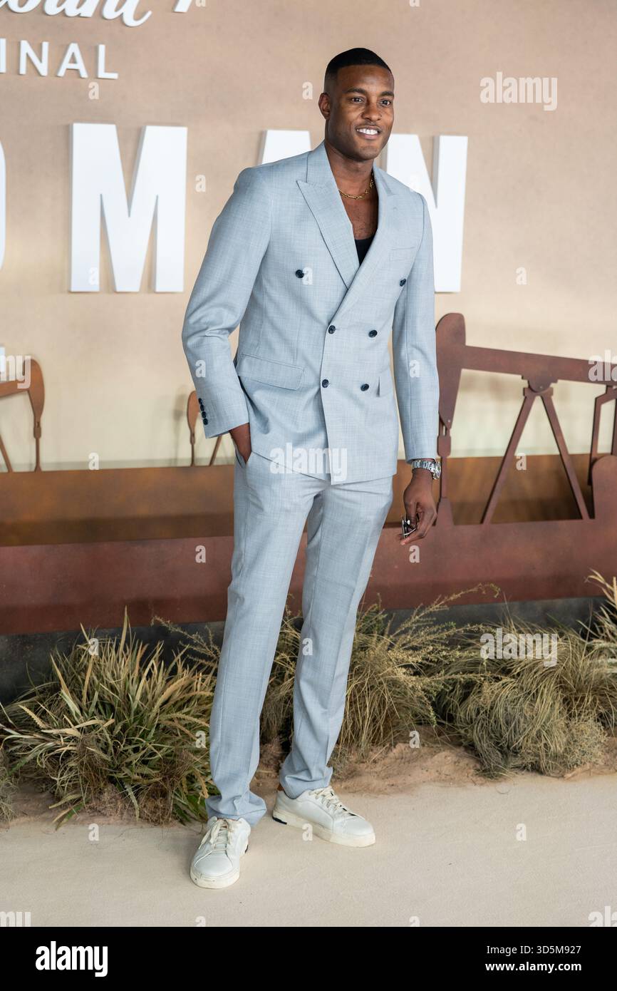 Stefan-Pierre Tomlin attends the "Landman" Season Two UK Premiere at ...