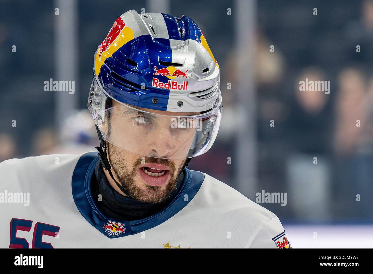 Fabio Wagner (EHC Red Bull Munich, #55) / Portrait / Portrait GER, EHC ...