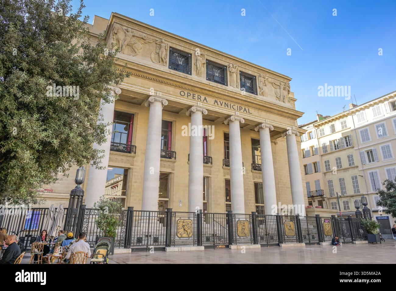 Opernhaus, Opera, Rue Moliere, Marseille, Frankreich *** Opera House ...